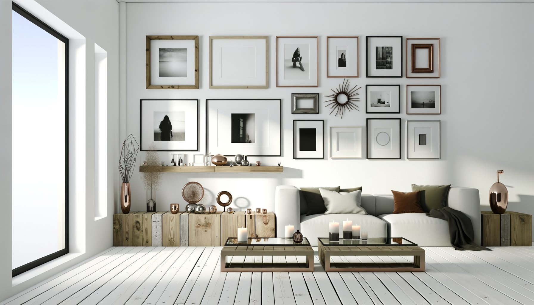 How to choose photo frames to enhance your interior decor? – Sia Deco