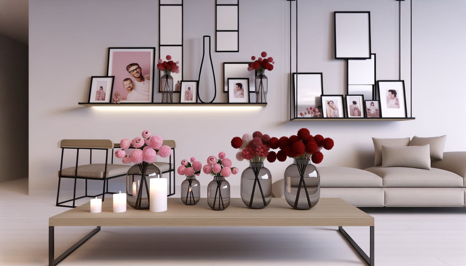 Comment créer un style romantique pour la Saint-Valentin avec des fleu ...